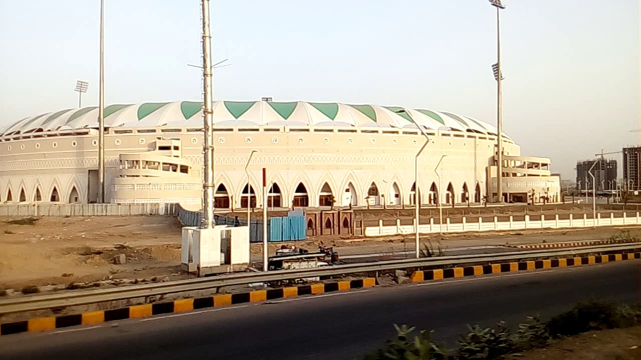 Lucknow cricket stadium - YouTube