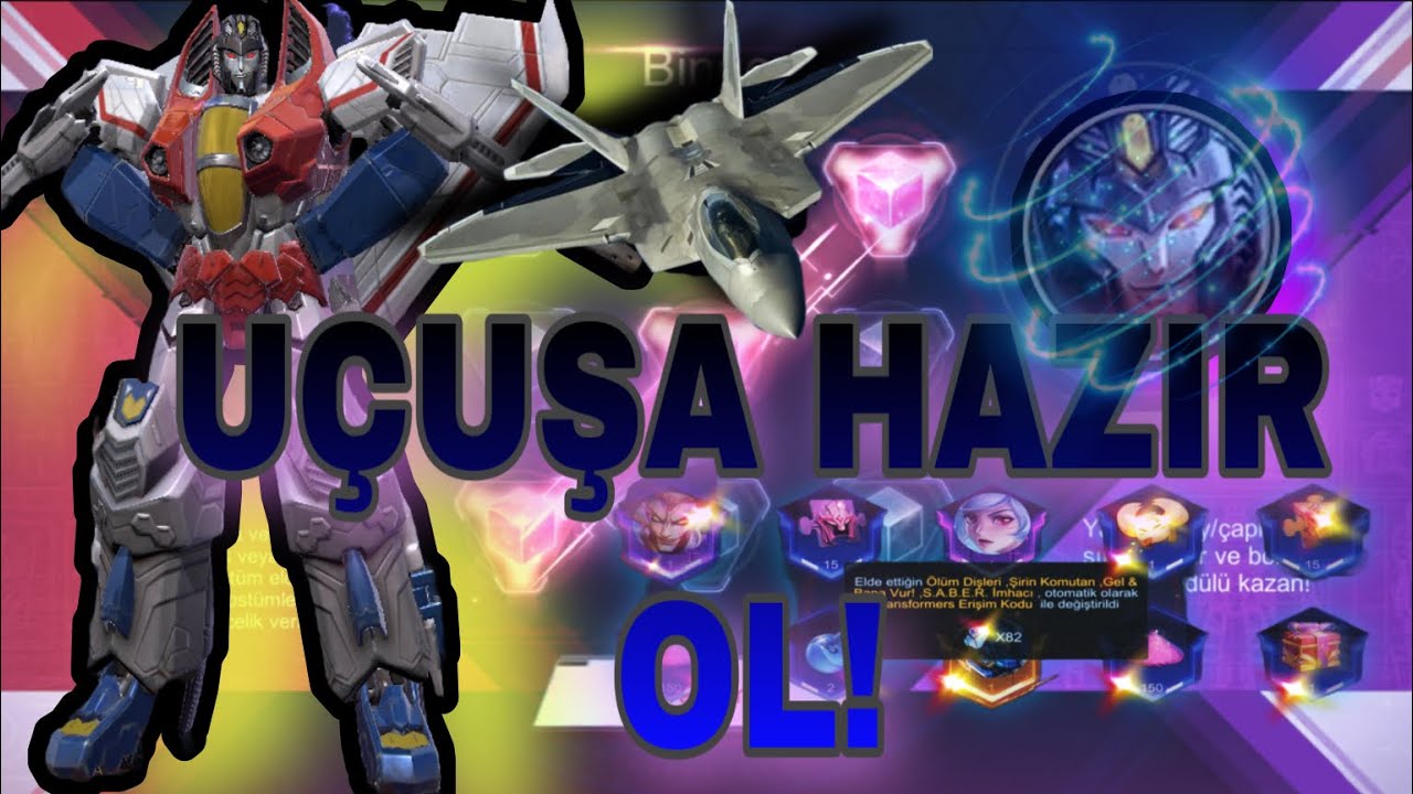ÇILDIRMALIK TRANSFORMERS BONUS JETON + ELMAS!|X-SKULL MLBB| #mlbb # ...