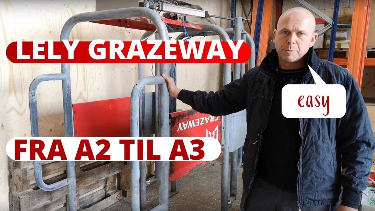 Lely Grazeway - fra A2 til A3 (Milcotec) - YouTube