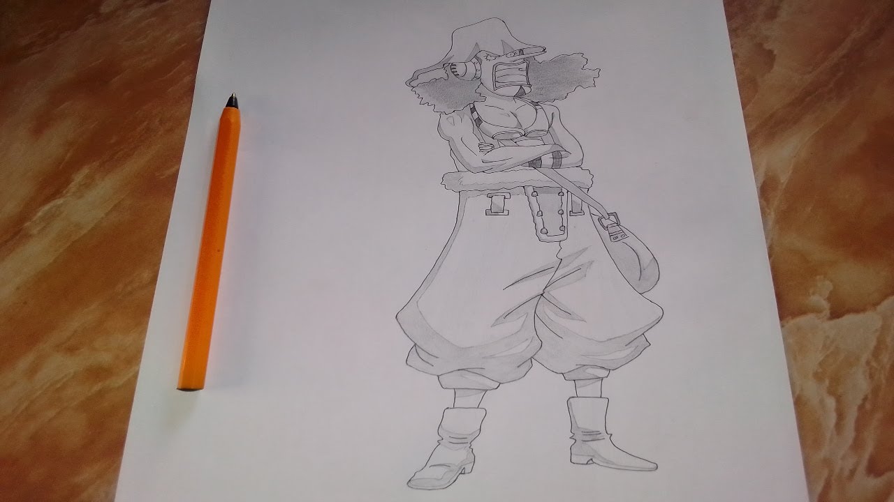 Usopp | One Piece | FULL DRAWING!!! - YouTube