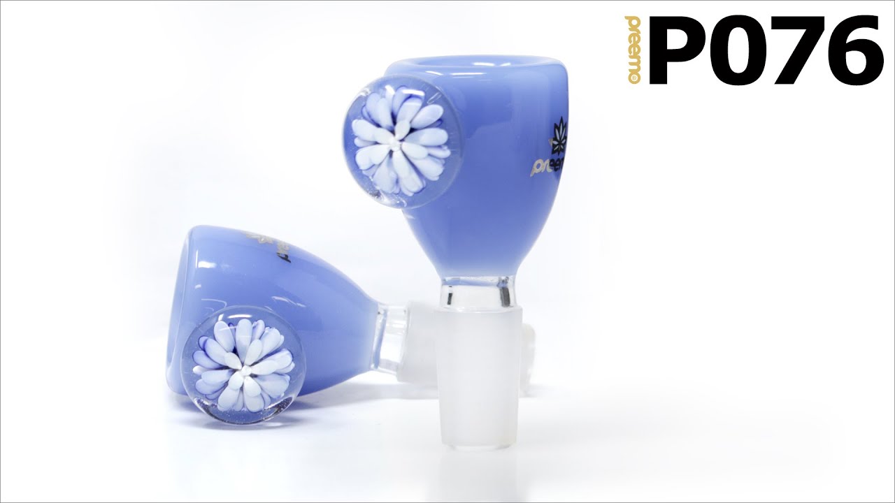 PREEMO GLASS | P076 Marble Implosion Bowl - YouTube