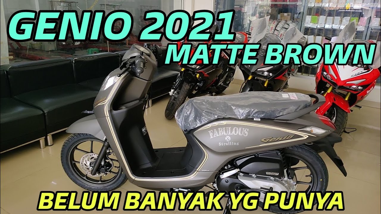 NEW GENIO 2021 MATTE BROWN MAKIN BERKELAS - YouTube