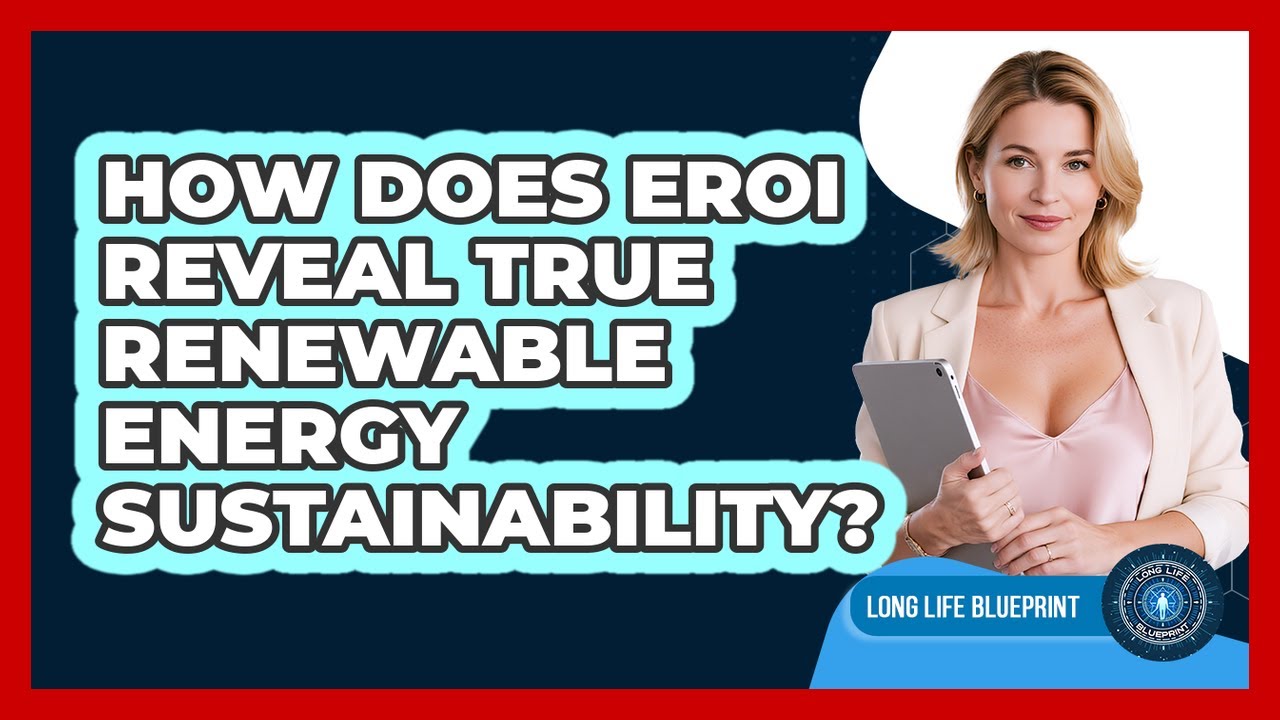 How Does EROI Reveal True Renewable Energy Sustainability? - Long Life ...