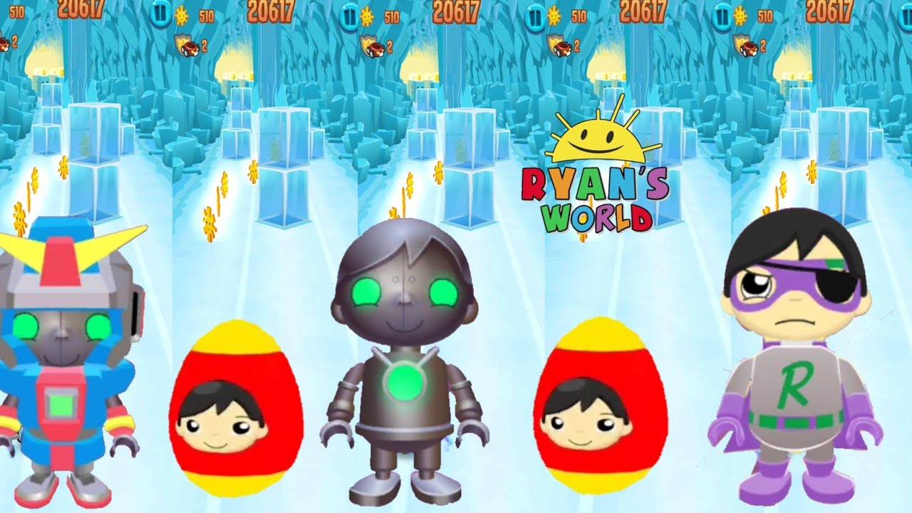 Tag with Ryan Reverse - Dark Titan vs Mecha Robo Ryan vs Robo Ryan vs ...