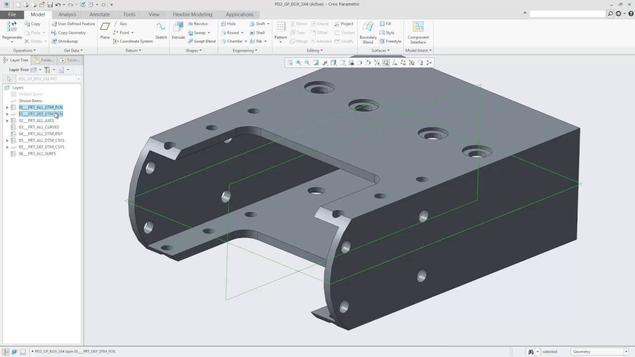 Visibility Control in Model Tree - YouTube