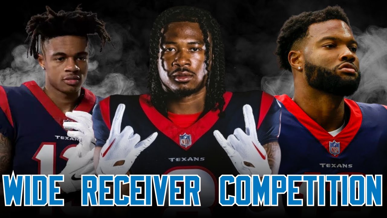 HOUSTON TEXANS TRAINING CAMP | WIDE RECIEVER EDITION - YouTube