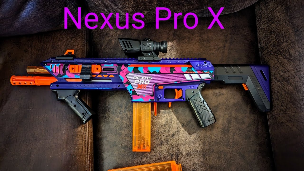Dart Zone Nexus Pro X Adventure Force (Read description) - YouTube
