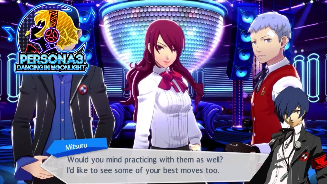 Analyzing The Boy's Dancing With Mitsuru | Persona 3 Dancing In ...