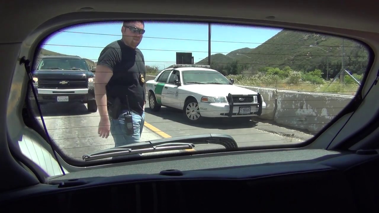 Spark's Rearview on I-8 Freeway Checkpoint Primary and Secondary ...