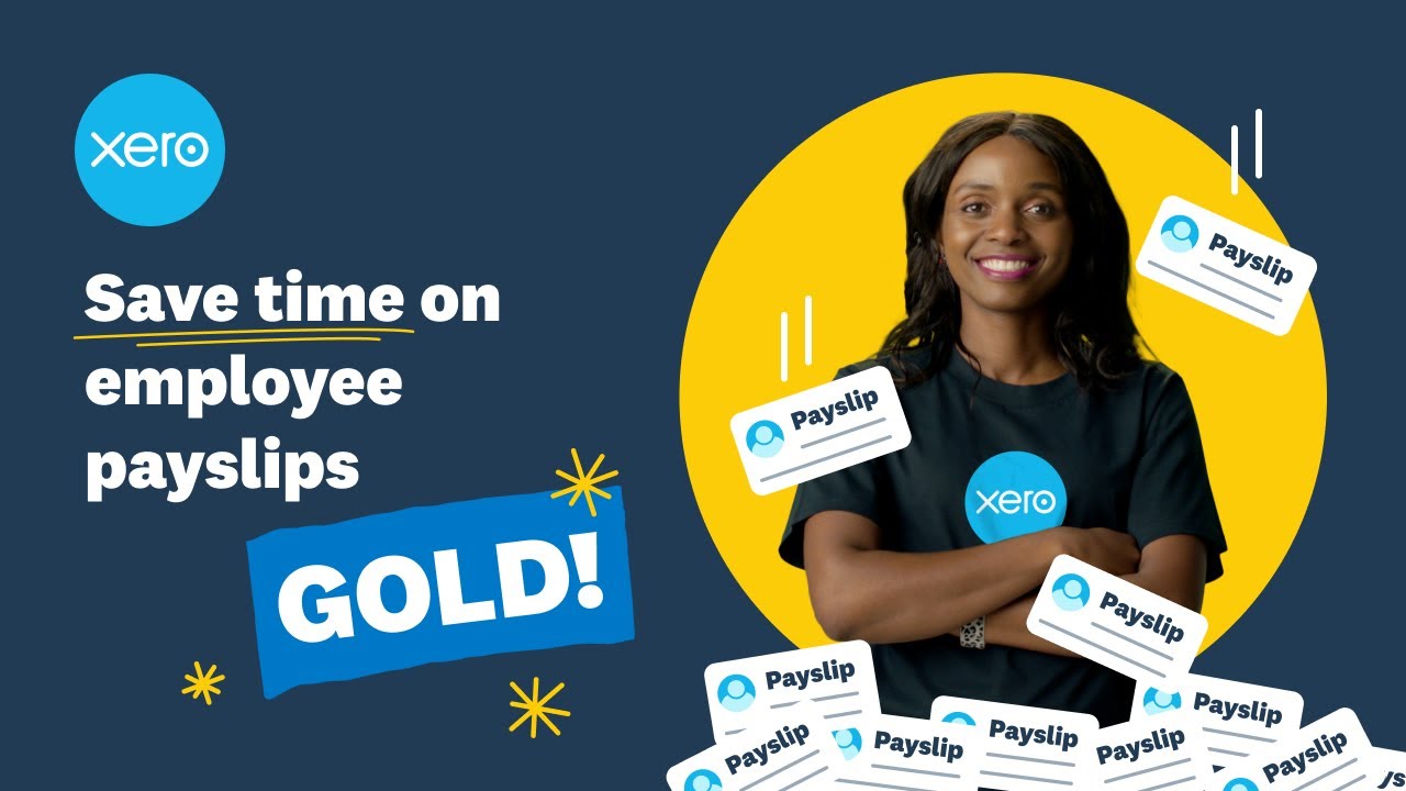Save time on employee payslips with Xero - YouTube