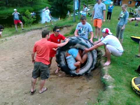 Opona z traktora - YouTube