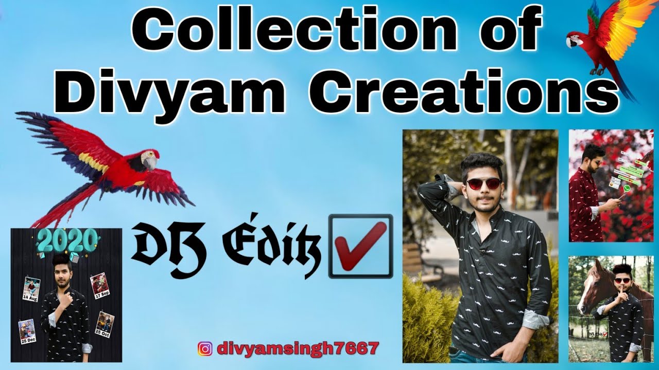 Collection of Divyam Creations | DS EDITS | Editing Lovers | Divyam ...