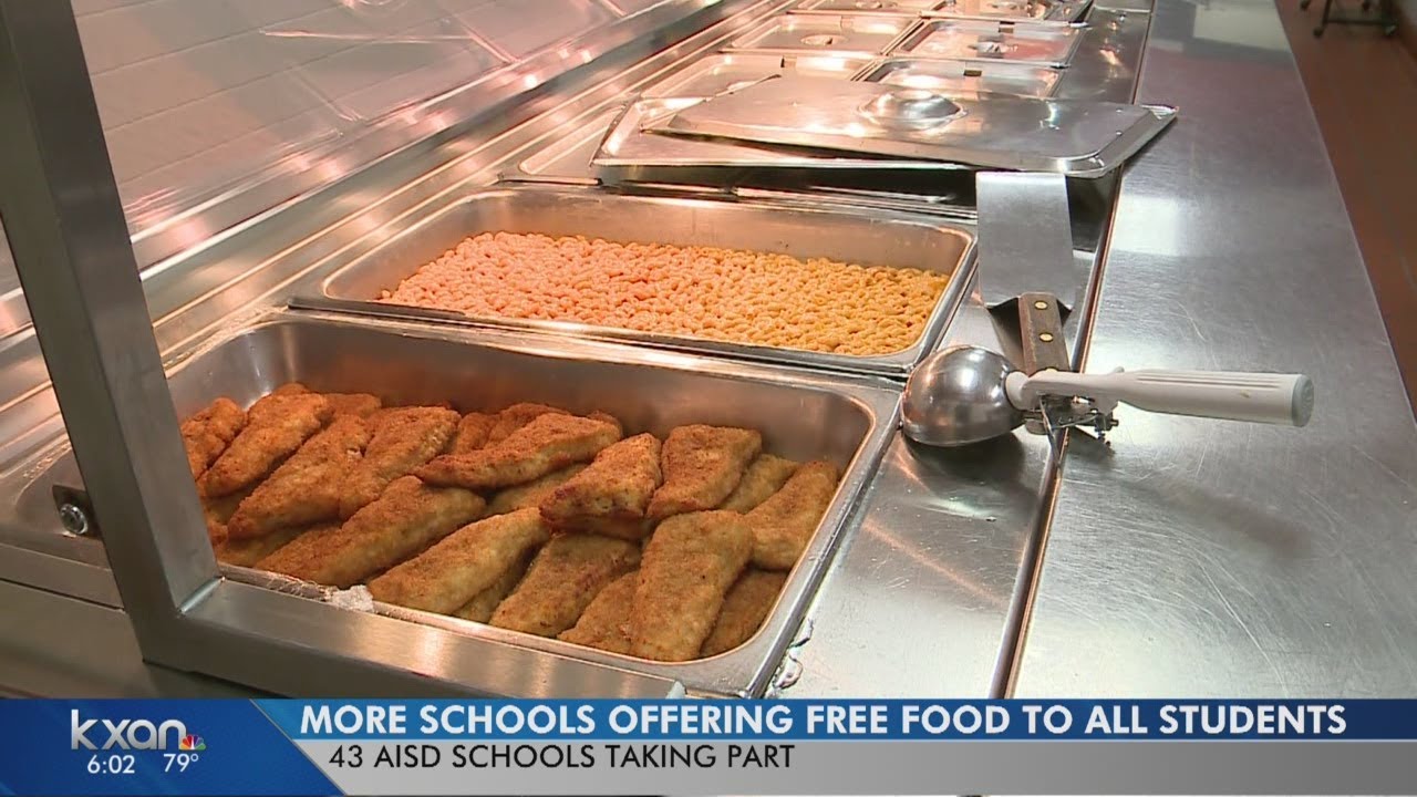 AISD expands free breakfast and lunch program - YouTube