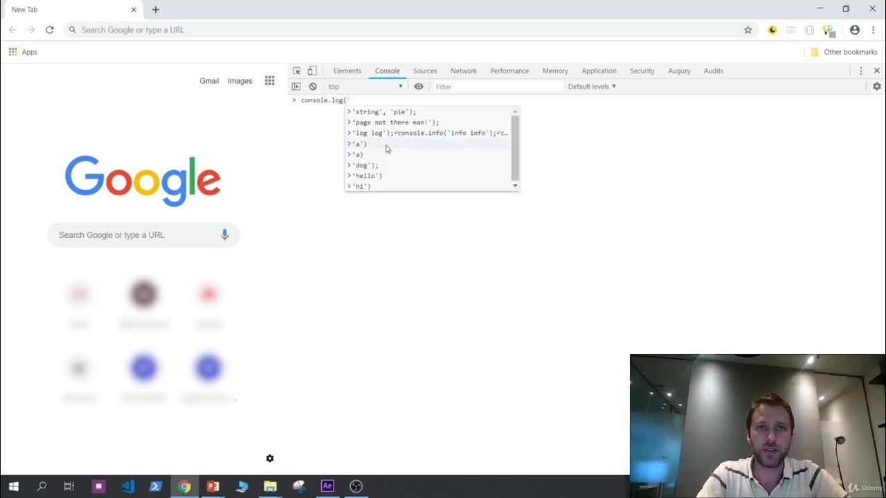 JavaScript Grandmaster 0404 Console Log - YouTube