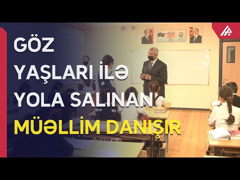 Təqaüdə yola salınan müəllimin bu görüntüləri HAMINI KÖVRƏLTDİ