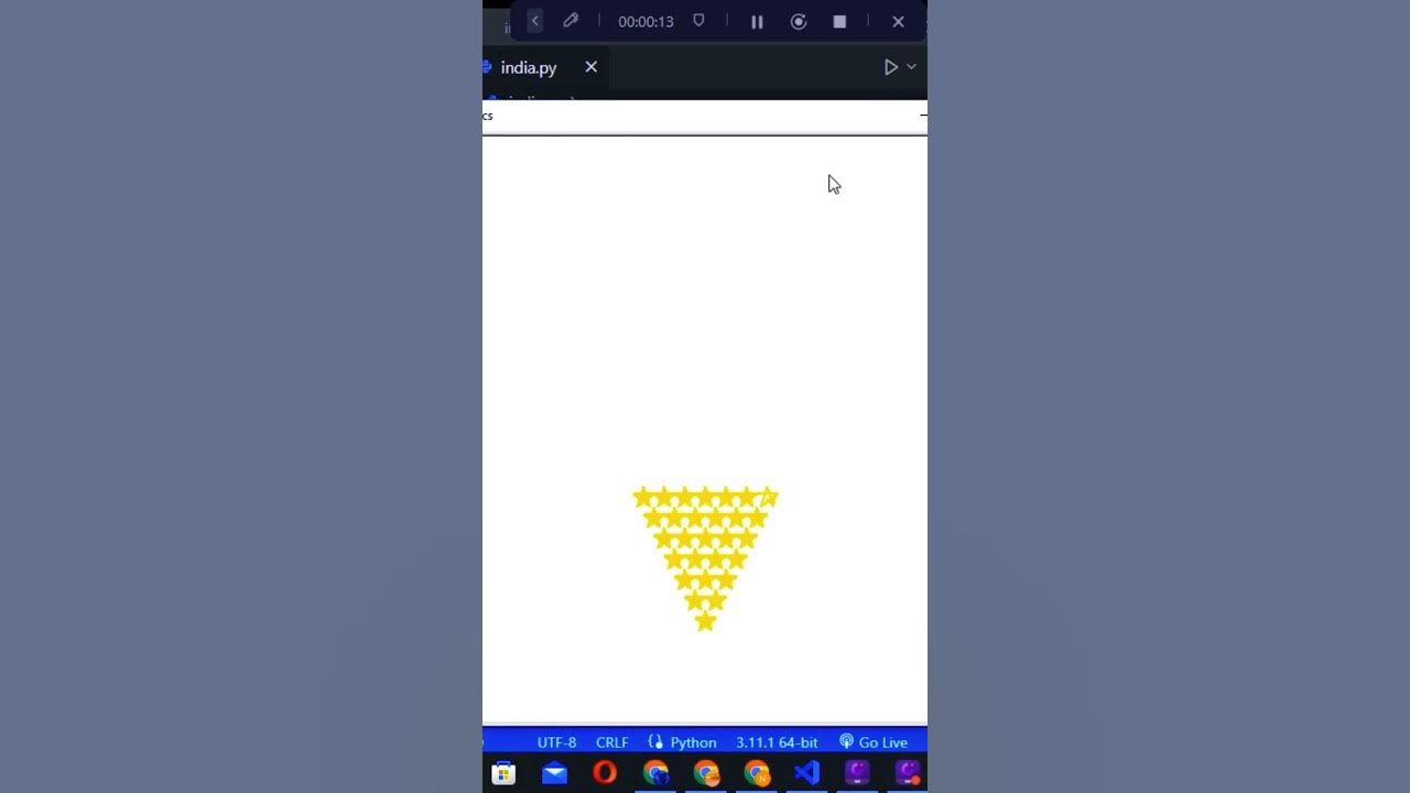 Star Pattern To Print Triangle In C programming coding shorts star-pattern-to-print-triangle-in-c-programming-coding-shorts