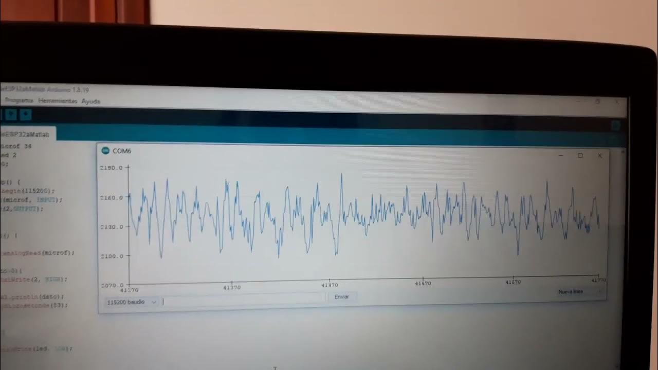 Proyecto sensor micrófono KY-038 con ESP32 Arduino-Matlab. - YouTube
