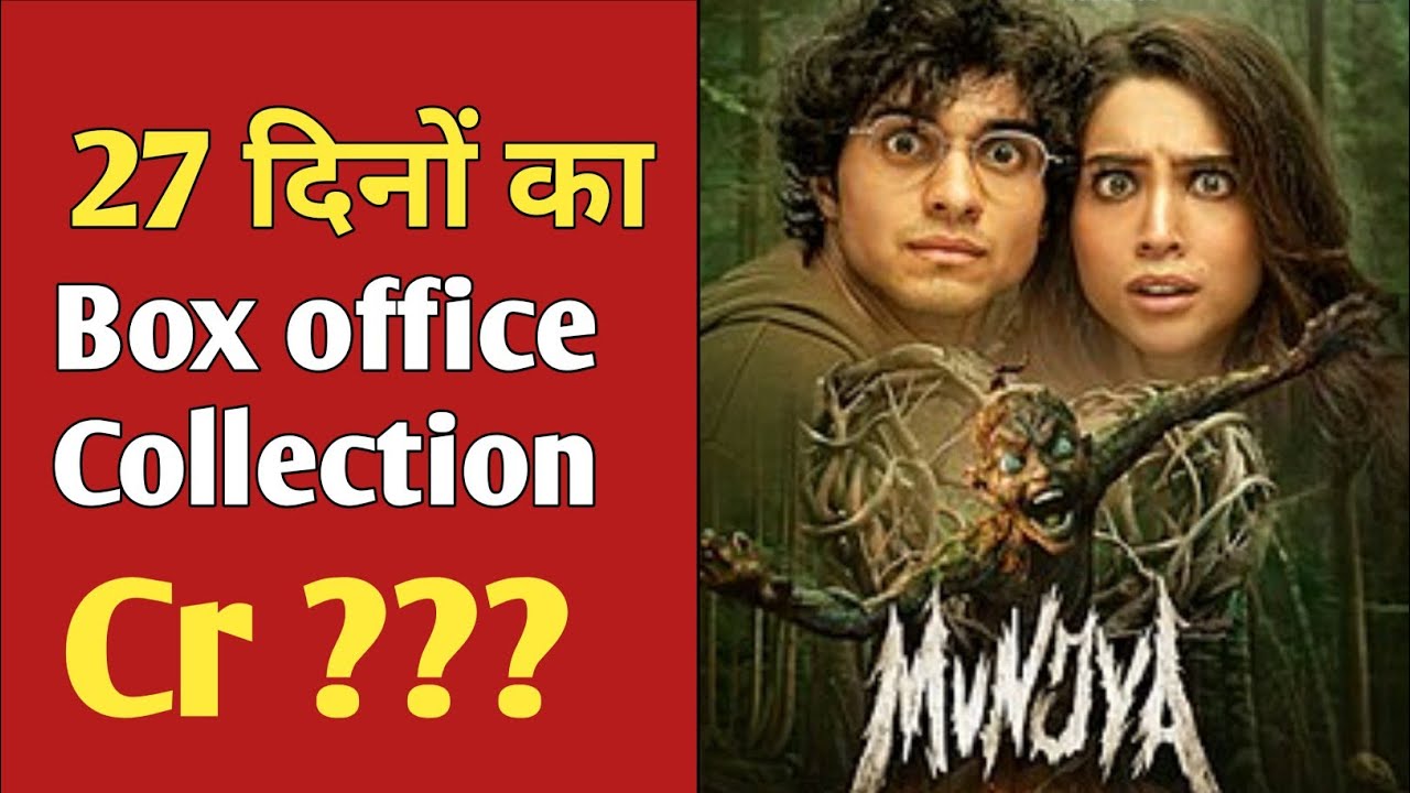 Munjya Movie 27Days Box-office Collection, Bollywood Movie Box-office ...