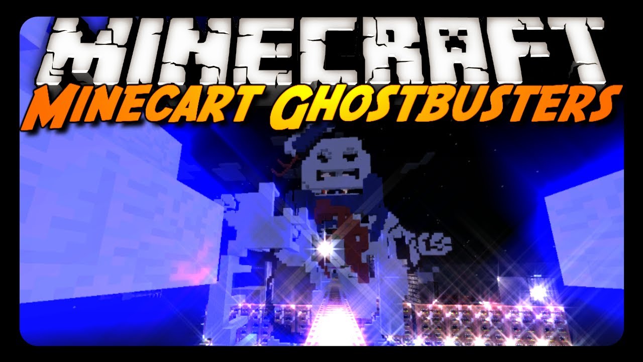 Minecraft - MINECART GHOSTBUSTERS! (Server Mini-Game) - YouTube