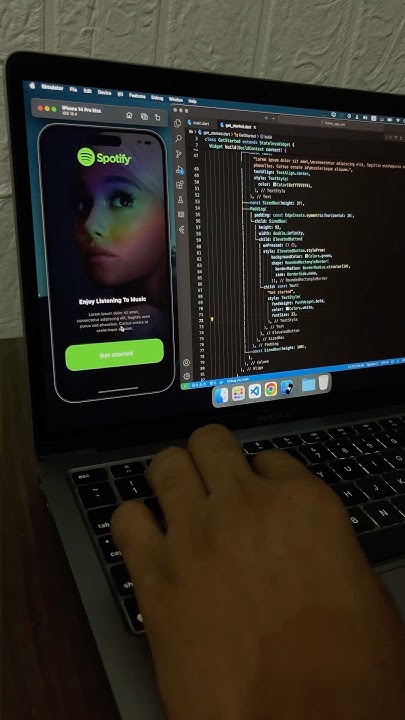 Spotify Redesign UI in Flutter #coding - YouTube