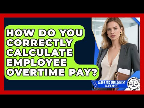 How Do You Correctly Calculate Employee Overtime Pay? - Labor and Employment Law Expert