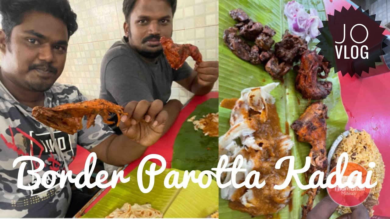 Border Parotta Kadai | Coutralam ~ Kutralam | Jo VLog 16 | Foodie ...