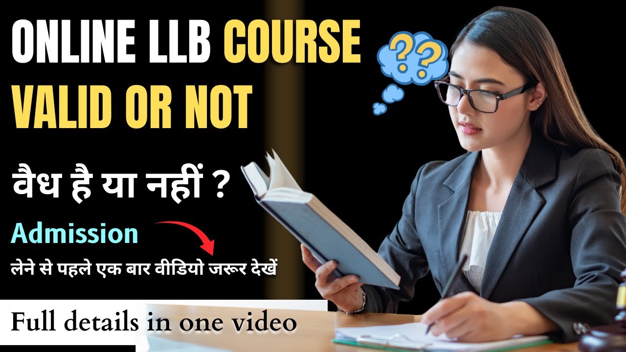 📘 Online LLB Admission – How to Study LLB from Home | Online LLB Valid ...