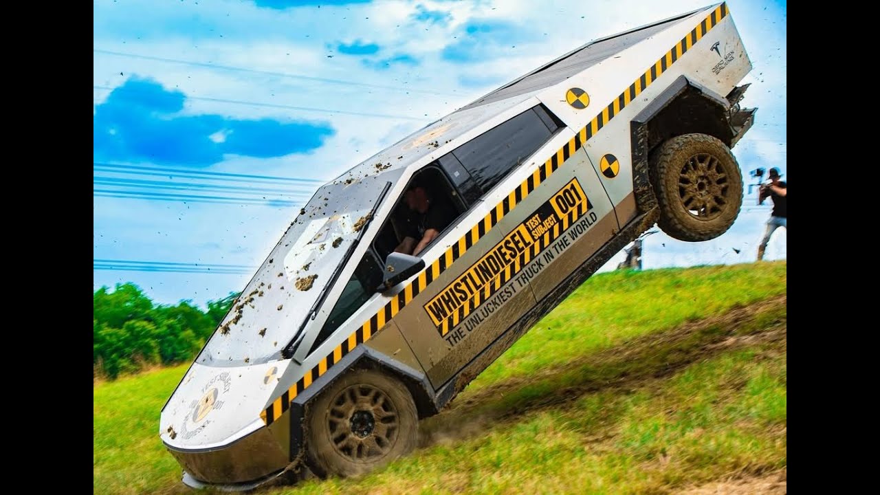 WhistlinDiesel Cybertruck Durability Test #1 - YouTube