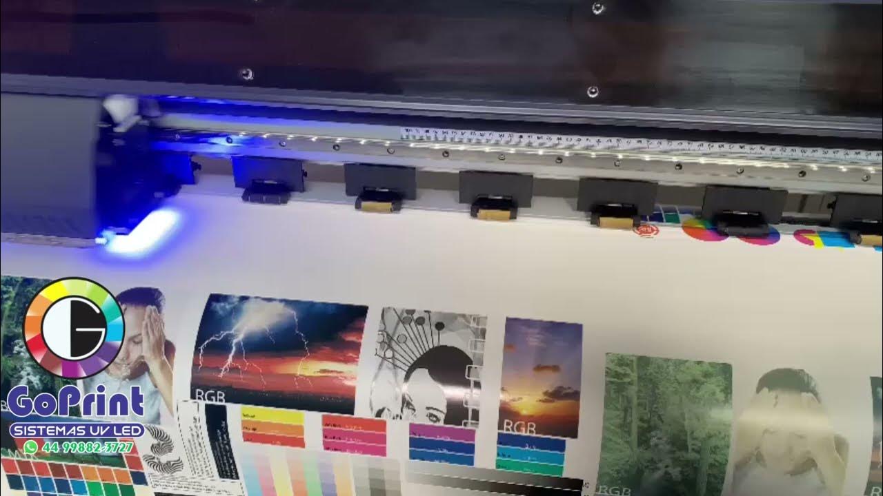 PLOTTERS CONVERTIDAS PARA TECNOLOGIA UV LED - YouTube