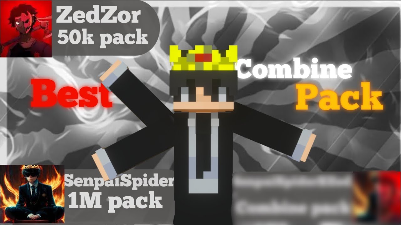 I combine Best Minecraft Texture pack 😎 - YouTube