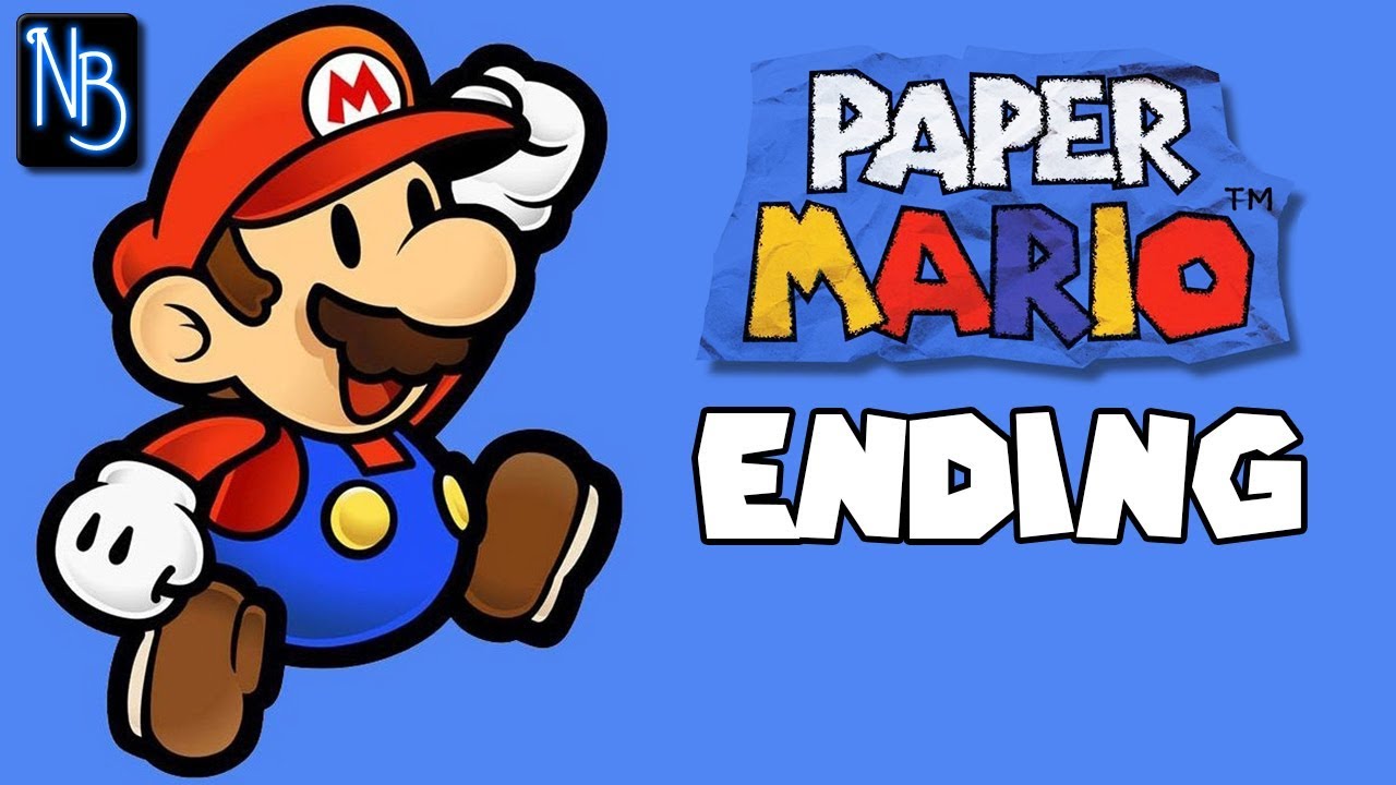 Paper Mario Walkthrough Part 71 ENDING No Commentary (N64) - YouTube