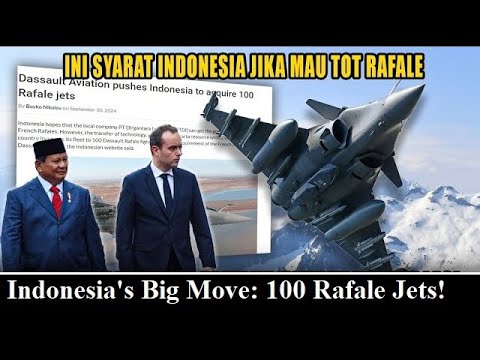 Dassault Aviation Pushes Indonesia to Acquire 100 Rafale Jets | World's Military news! - YouTube
