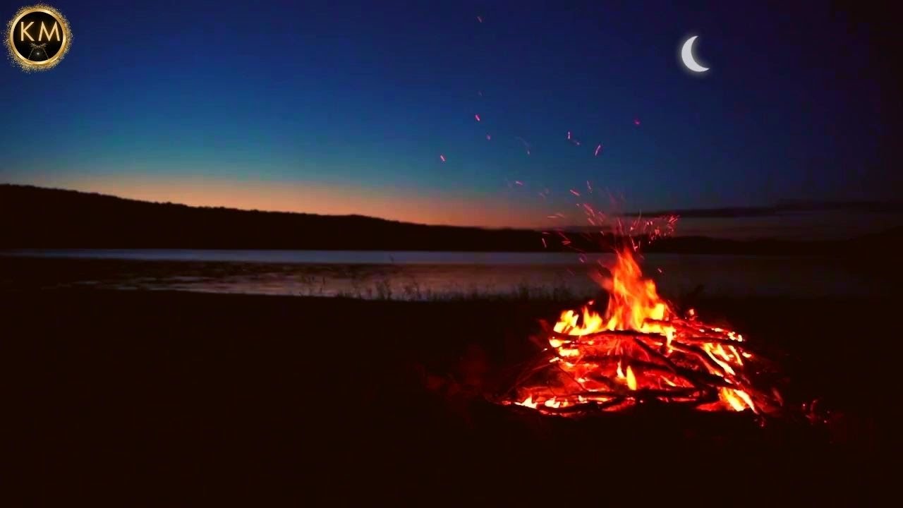 🎧SOUND SUNDAY! CAMPFIRE & Crickets Ambiance - YouTube