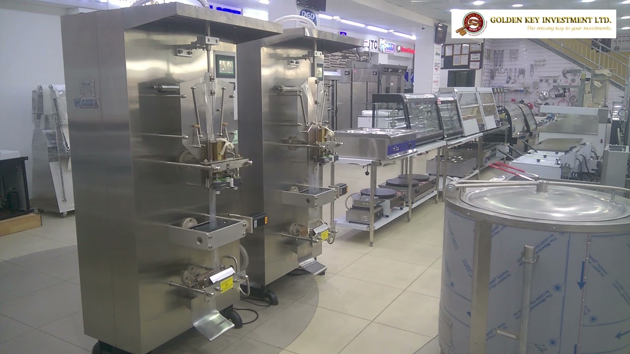 Golden Key Freezits Machines - YouTube