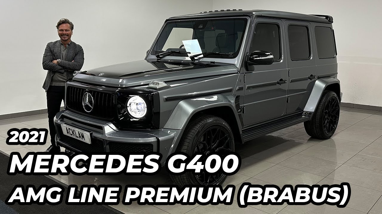 2021 Mercedes G400 AMG Line Premium 4Matic (BRABUS Kit) - YouTube