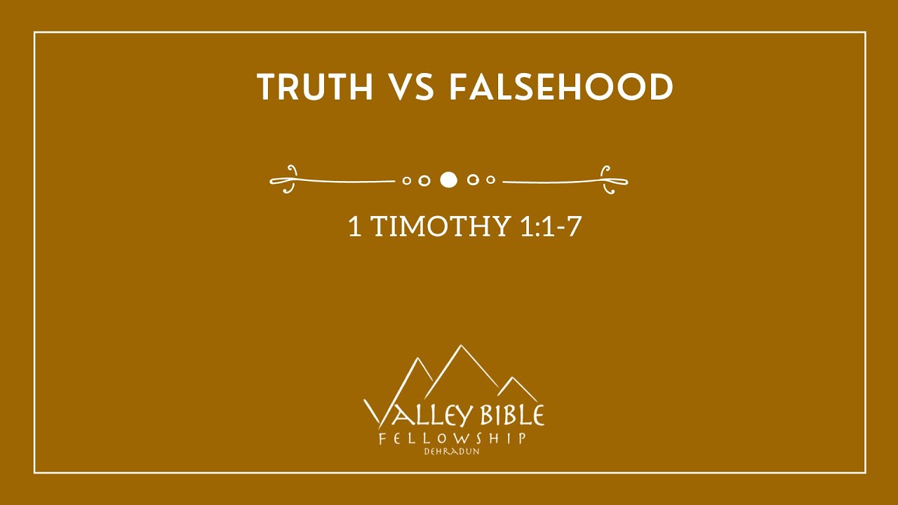 Truth vs Falsehood - YouTube