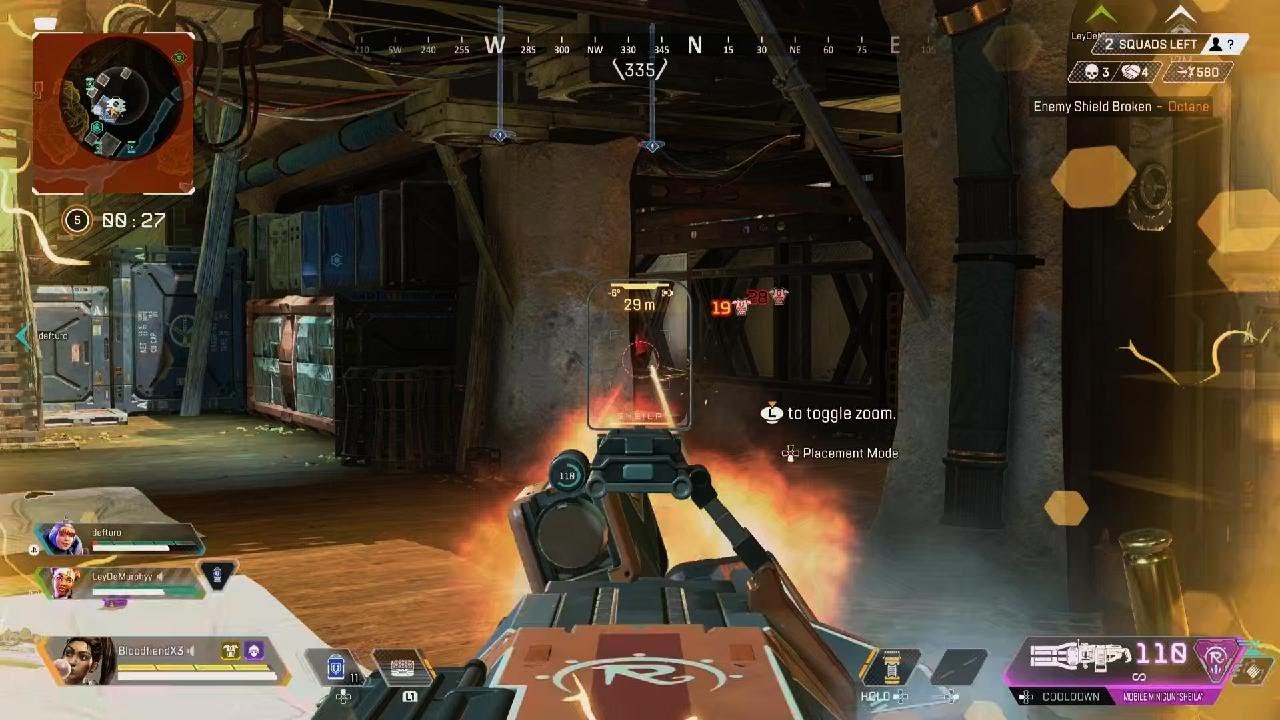 Apex Legends Sheila doing Sheila things - YouTube