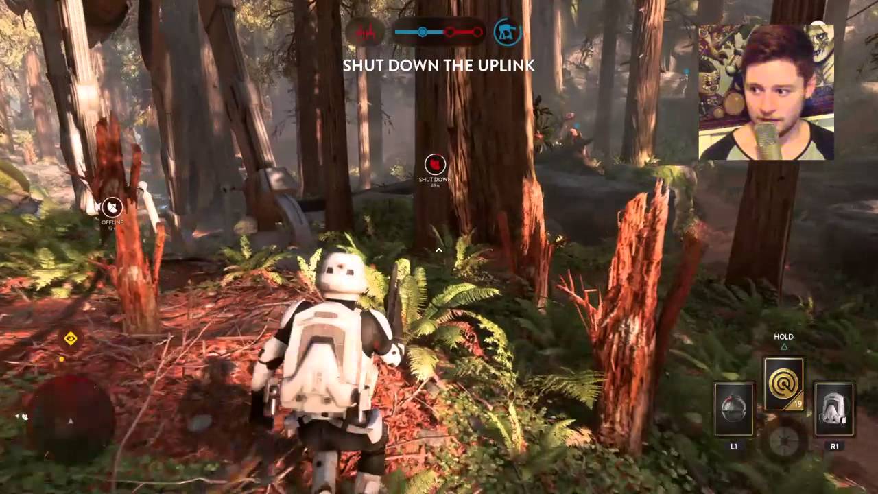 SURVIVORS OF ENDOR - STAR WARS BATTLEFRONT NEW MAP - YouTube