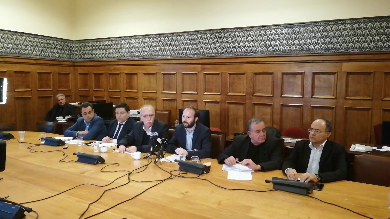 Συνέντευξη Τύπου για τη συνάντηση με την ηγεσία του Υπουργείου ...