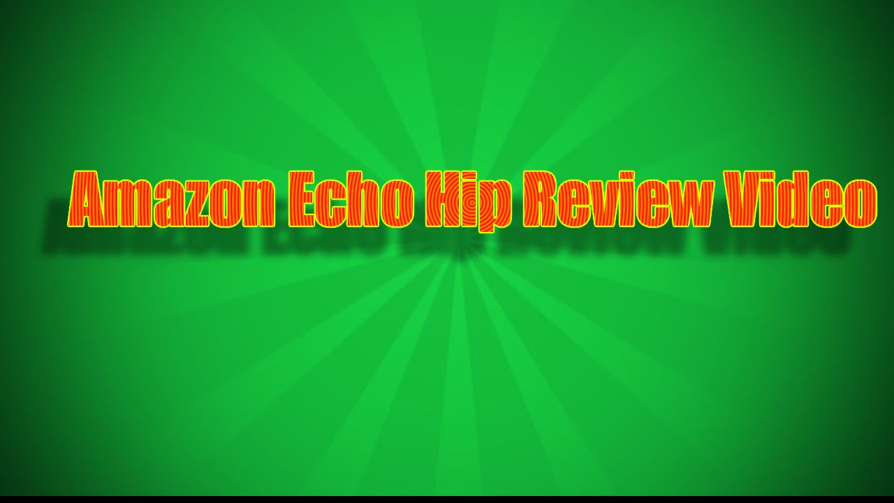 Amazon Echo Review | Techy Amazon Echo Size Comparison Review Video ...