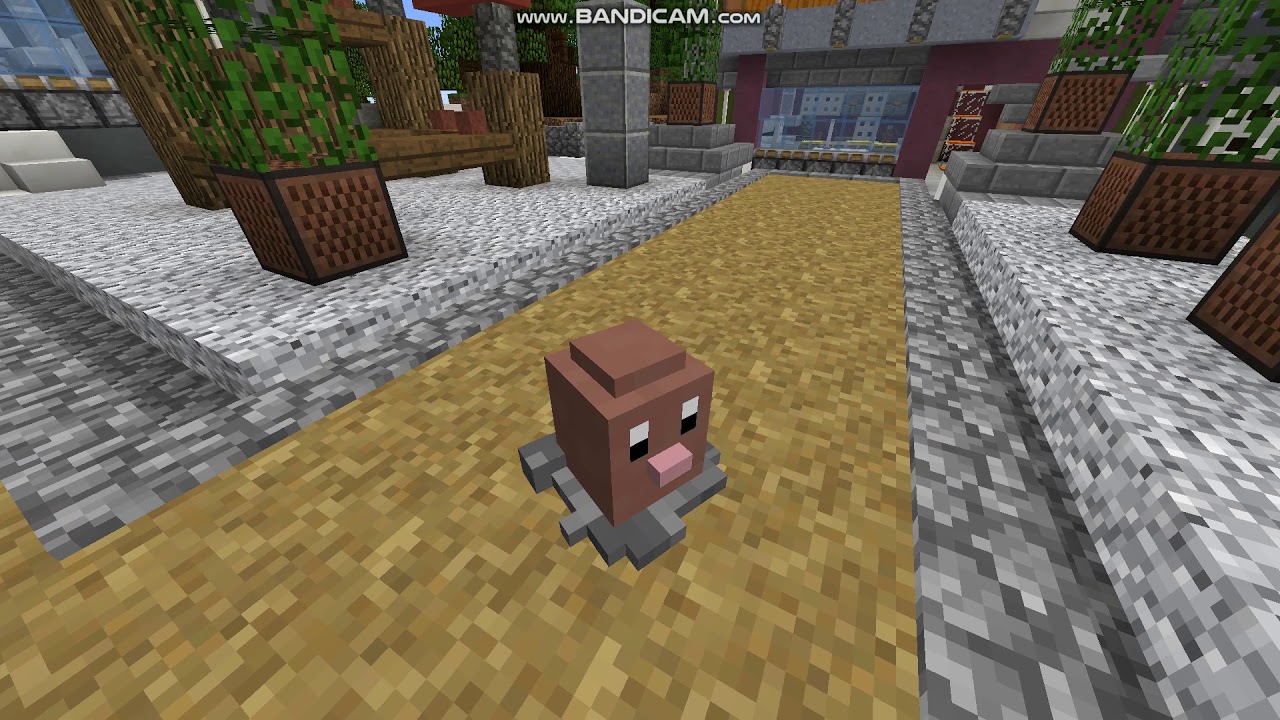 Diglett in Minecraft - YouTube