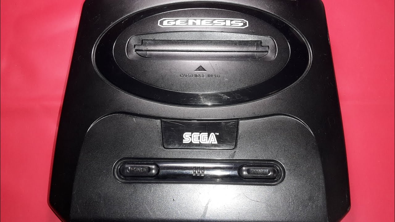 Sega™ Genesis™ Model II 1993 | Teardown Cleaning Repair - YouTube