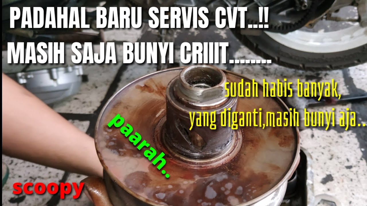 PEMICU YANG MENYEBABKAN FULLY BELAKANG MOTOR MATIC CEPET RUSAK.!!PADA ...