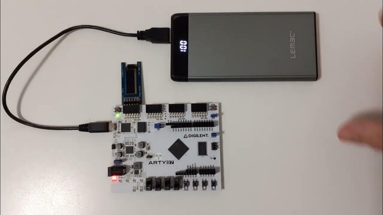 Arty S7 50 ArtyBot How to Store Microblaze Program in the Quad SPI Flash from Vivado - YouTube