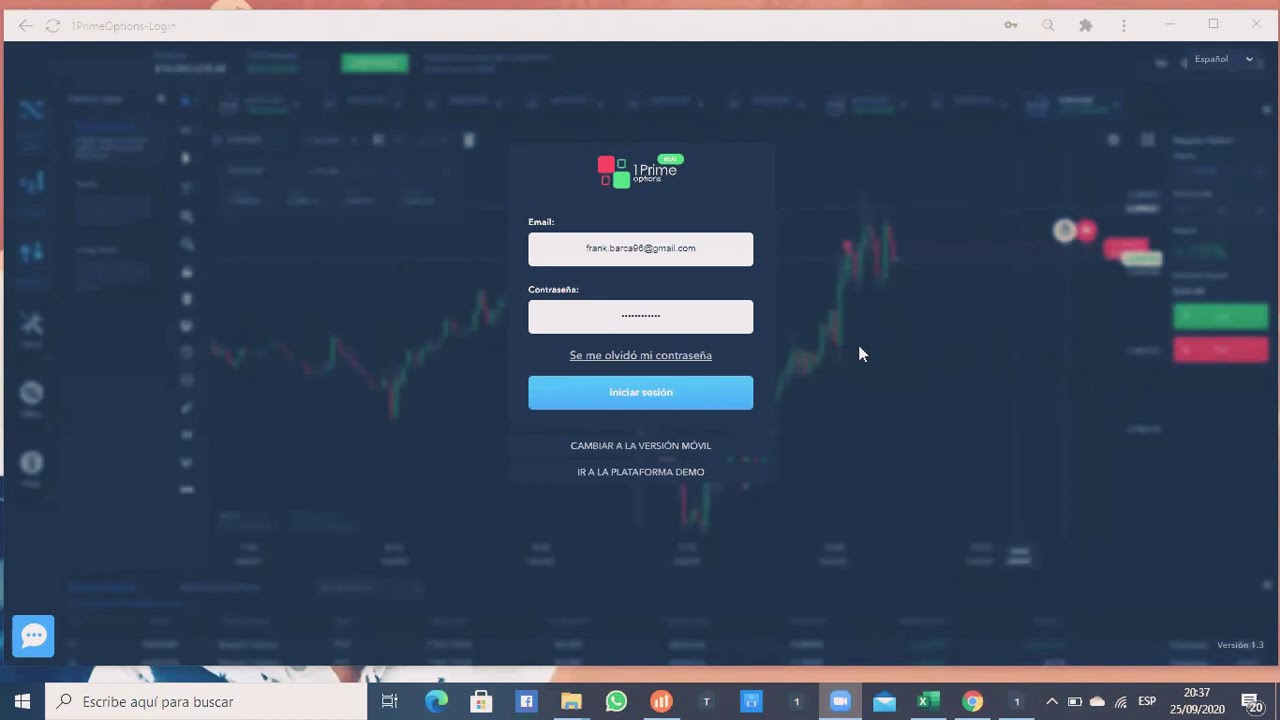 Básico de 1prime option - YouTube