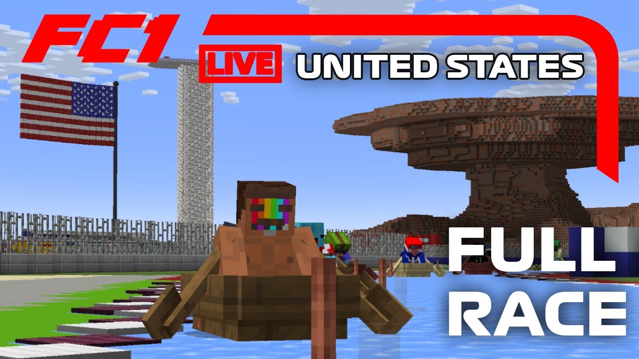 FC1 LIVE: United States GP in Minecraft! - YouTube
