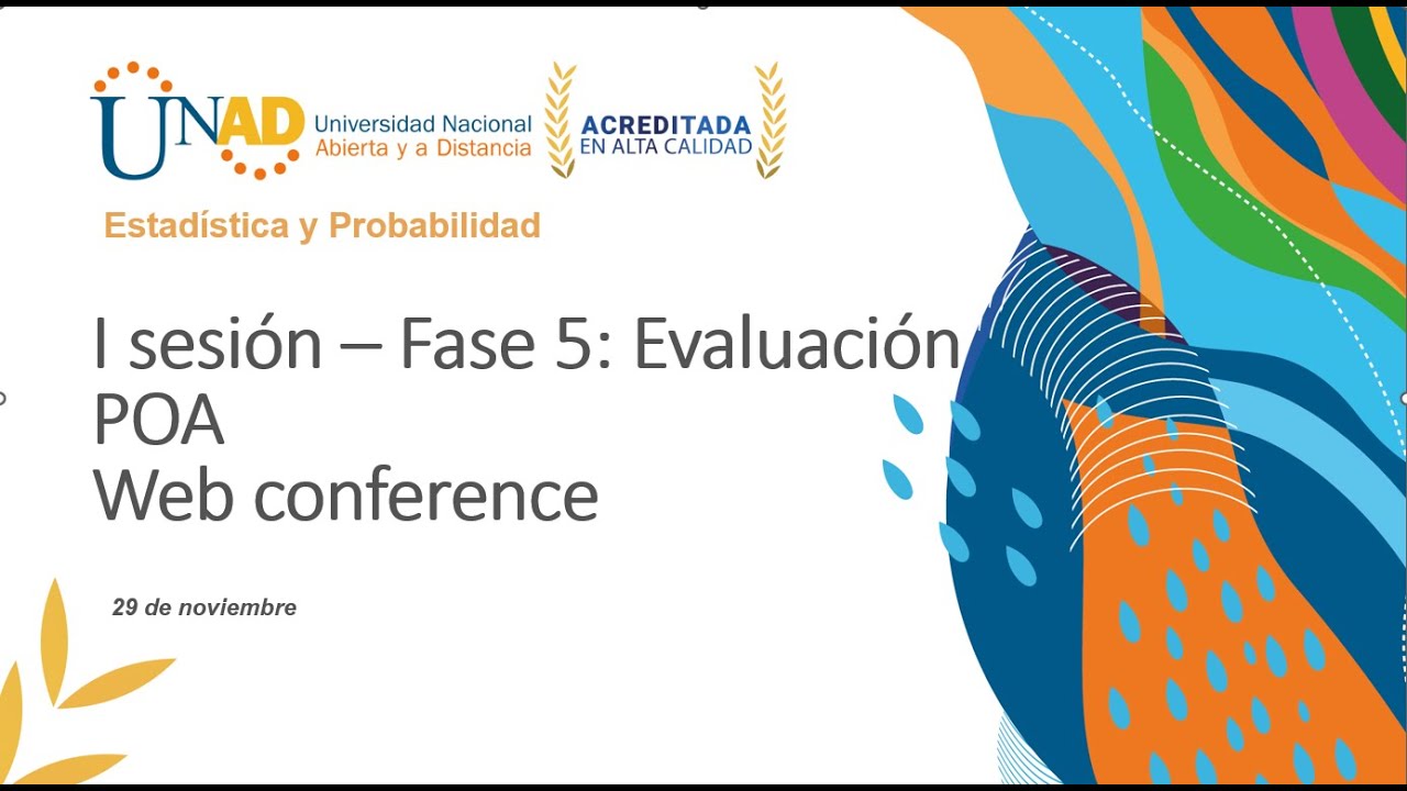 Web conference fase 5 _ POA - YouTube