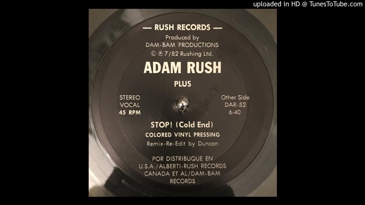 Adam Rush - Stop! - YouTube