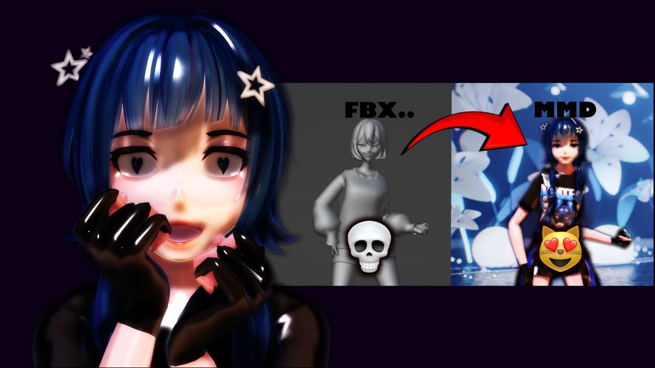 HOW TO RETARGET A FBX ANIMATION TO MMD (Quickmagic Ai Tutorial) - YouTube