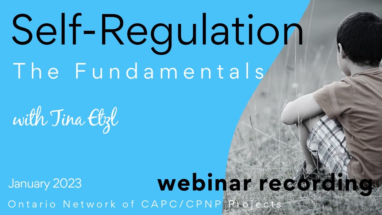 Self-Regulation – The Fundamentals - YouTube